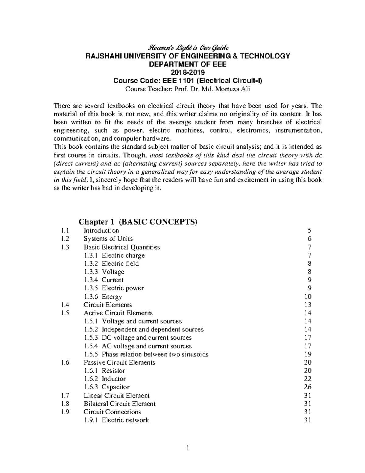 EEE 1101 - new(1) - This is my collected classwork dedicated to University students. I think it ...