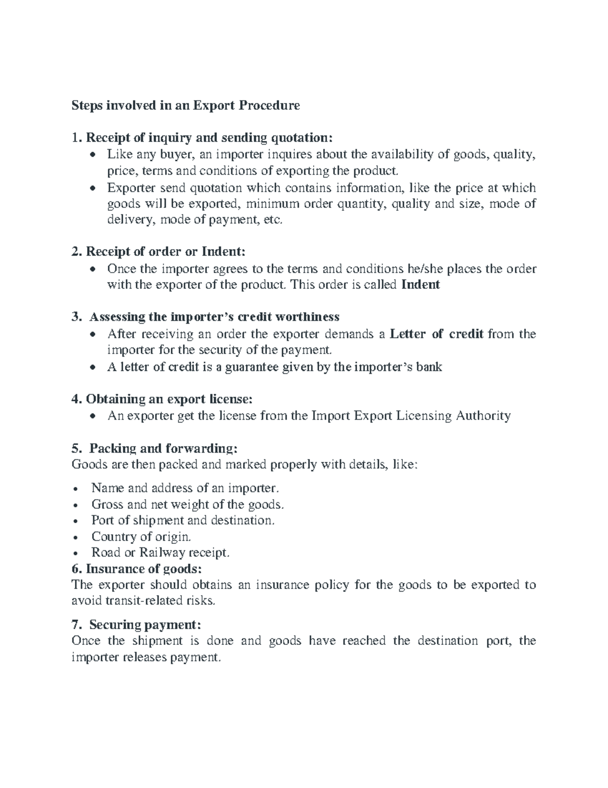 Eaf423e77d483572 c6a4d2e93a1a5d39 - Steps involved in an Export ...