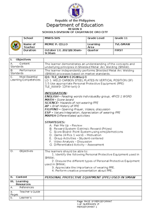 Filipino 10 Tula - GRADES 1 to 12 Pang-Araw-araw na Tala sa Pagtuturo ...