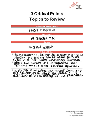 3-critical-points-worksheet 11 - ATI Nursing Education 3 Critical ...