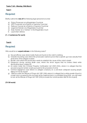 Task 3&4 - task - Task 3 In your own words, provide a detailed definition of the term ‘evidence ...