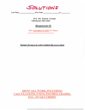 Quizzes #2 Solutions - ... - ECE 201 QUIZ Fall Last Name First Name Rec. Sec. A (Print) (Print ...