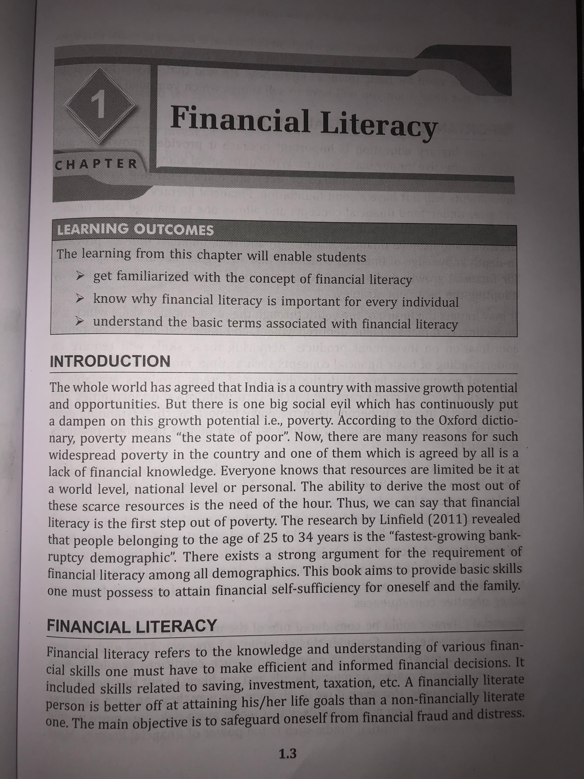 Financial literacy - 6967000008 - Studocu