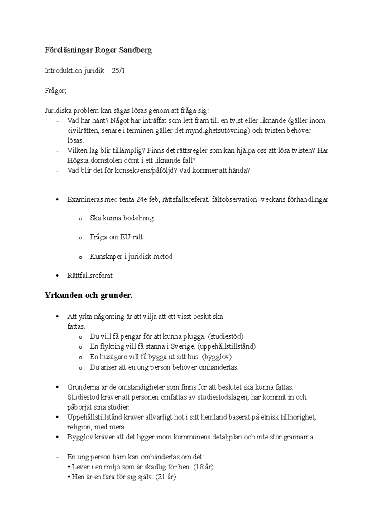 Föreläsningar Roger Sandberg - Föreläsningar Roger Sandberg ...