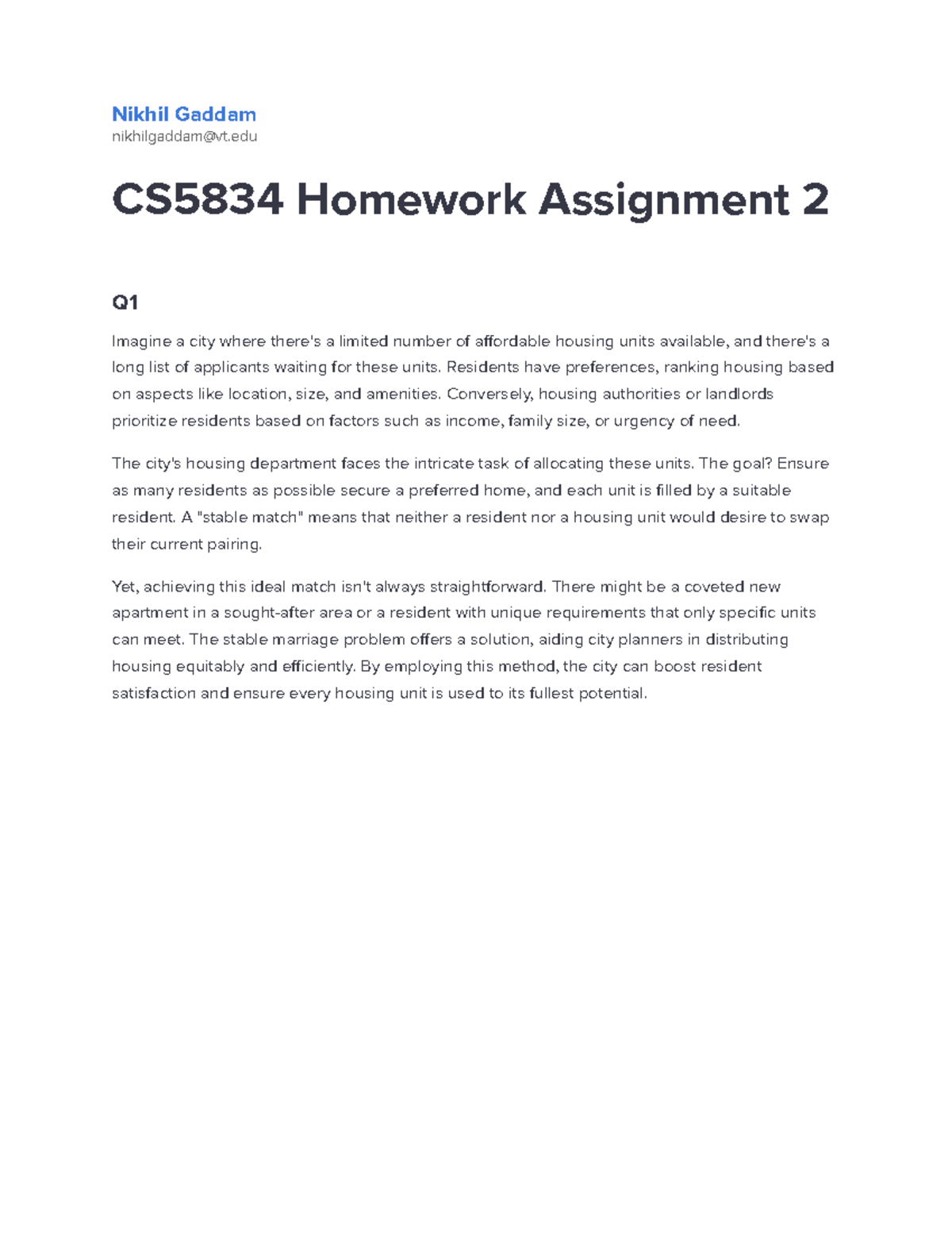CS5834 Homework Assignment 2 (1) copy - Nikhil Gaddam nikhilgaddam@vt CS5834 Homework Assignment ...