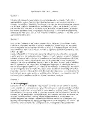 The Man in the Water - Prose Analysis Unit e Man in the Water by Roger ...