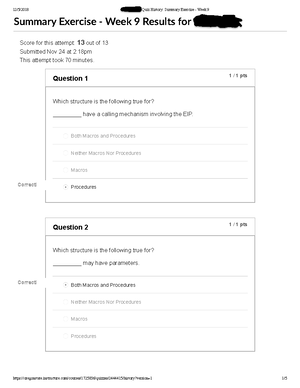 Blank Module 7 Summary Exercises - CS 271 - OSU - Studocu