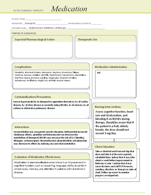 HydroxychloroquineATI MEDICATION TEMPLATE COMPLETED ATI MEDICATION ...