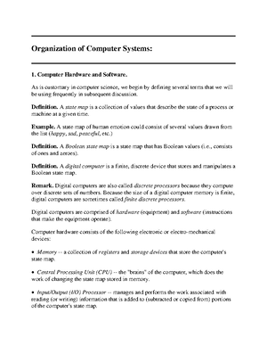 Lecture file 02 - Theory - Programming: Definition: "A program is a precise sequence of steps ...