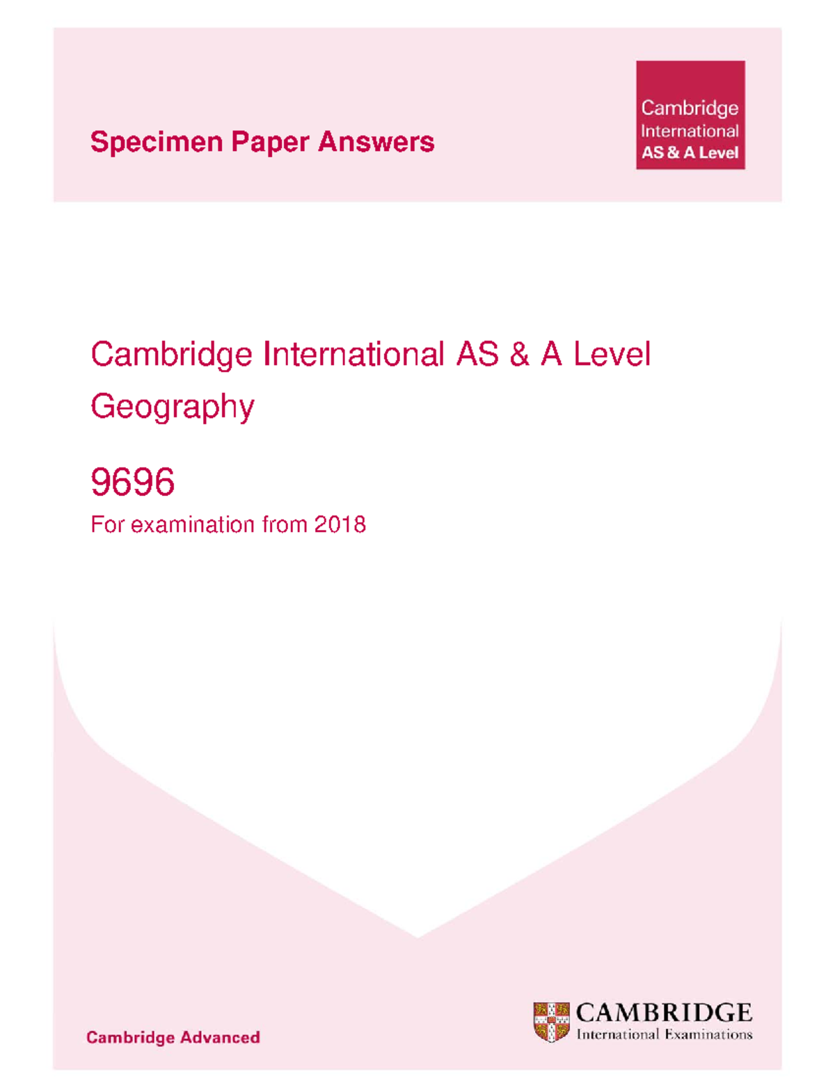 9696 Specimen Paper Answers - Specimen Paper Answers Cambridge ...