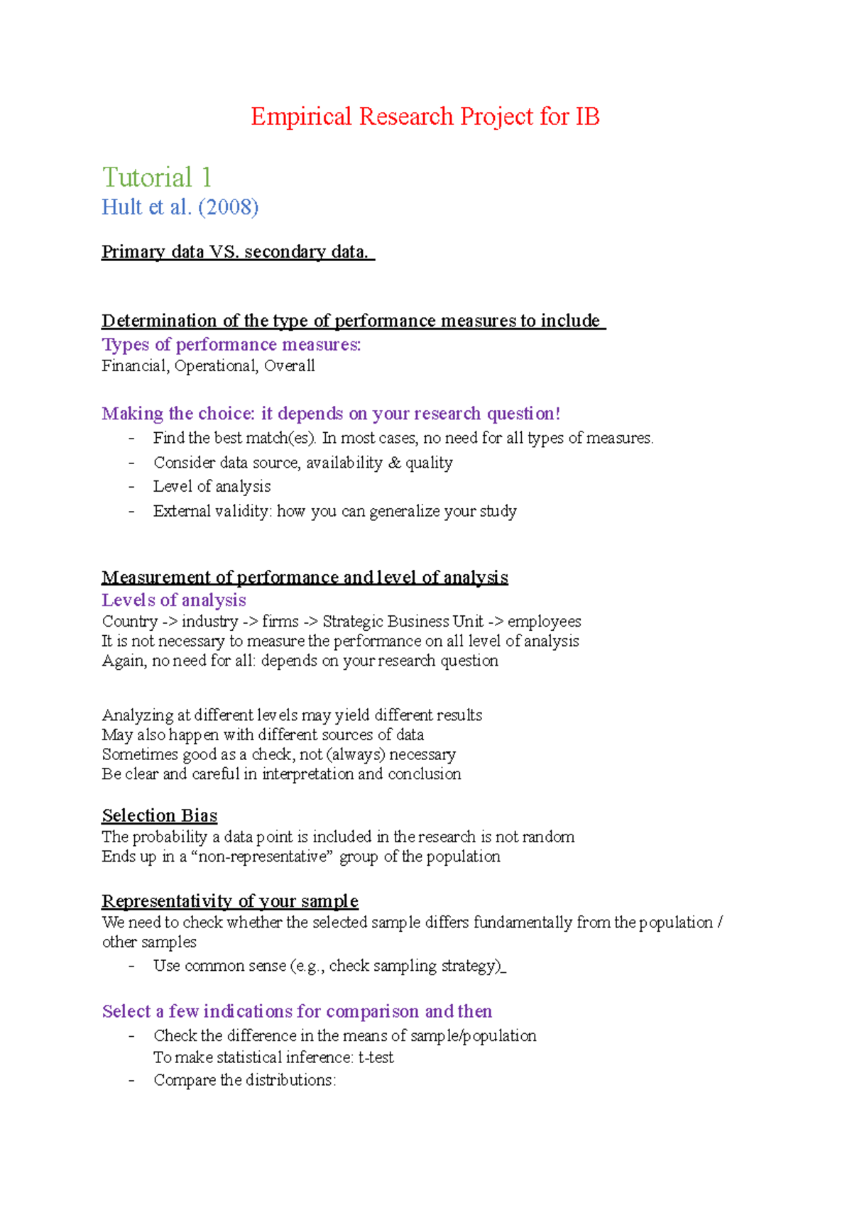 Tutorials Erp All Tutorial Answers In A Document Empirical Research Project For Ib Tutorial 9788