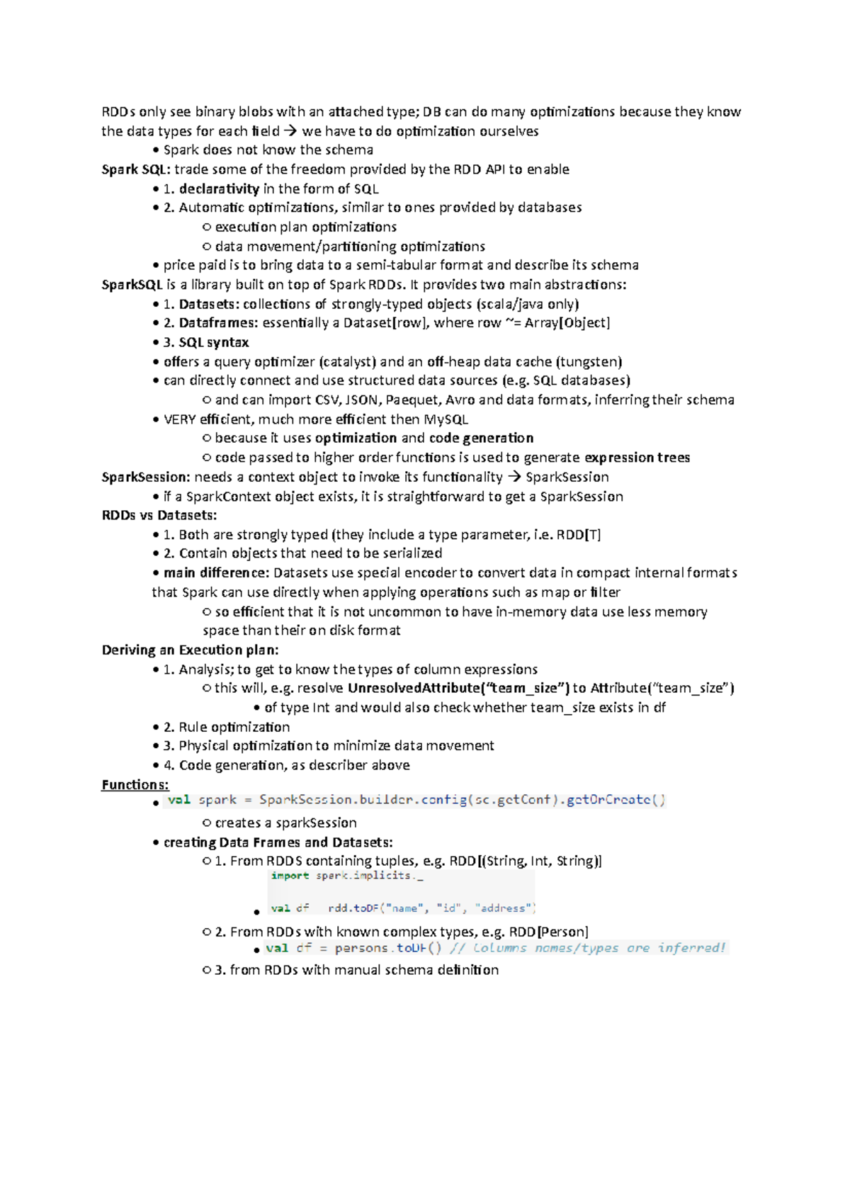 Big Data Processing Spark Sql Overview Rdds Only See Binary Blobs With An Attached Type Db 7714