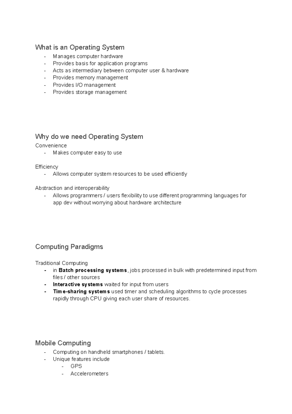 210122 - Lecture 1.1 - Intro to Operating Systems - COM00021I - York ...