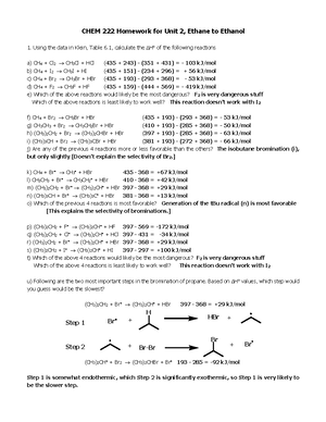 CHEM 222 rec 2 Str Recog F23 - CHEM 222 Recitation 2, Structure ...