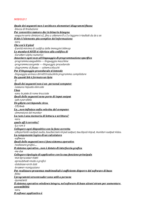 Reti - Spiegazione dei tipi di rete - 5 Concetti di reti 5.1 Definire ...