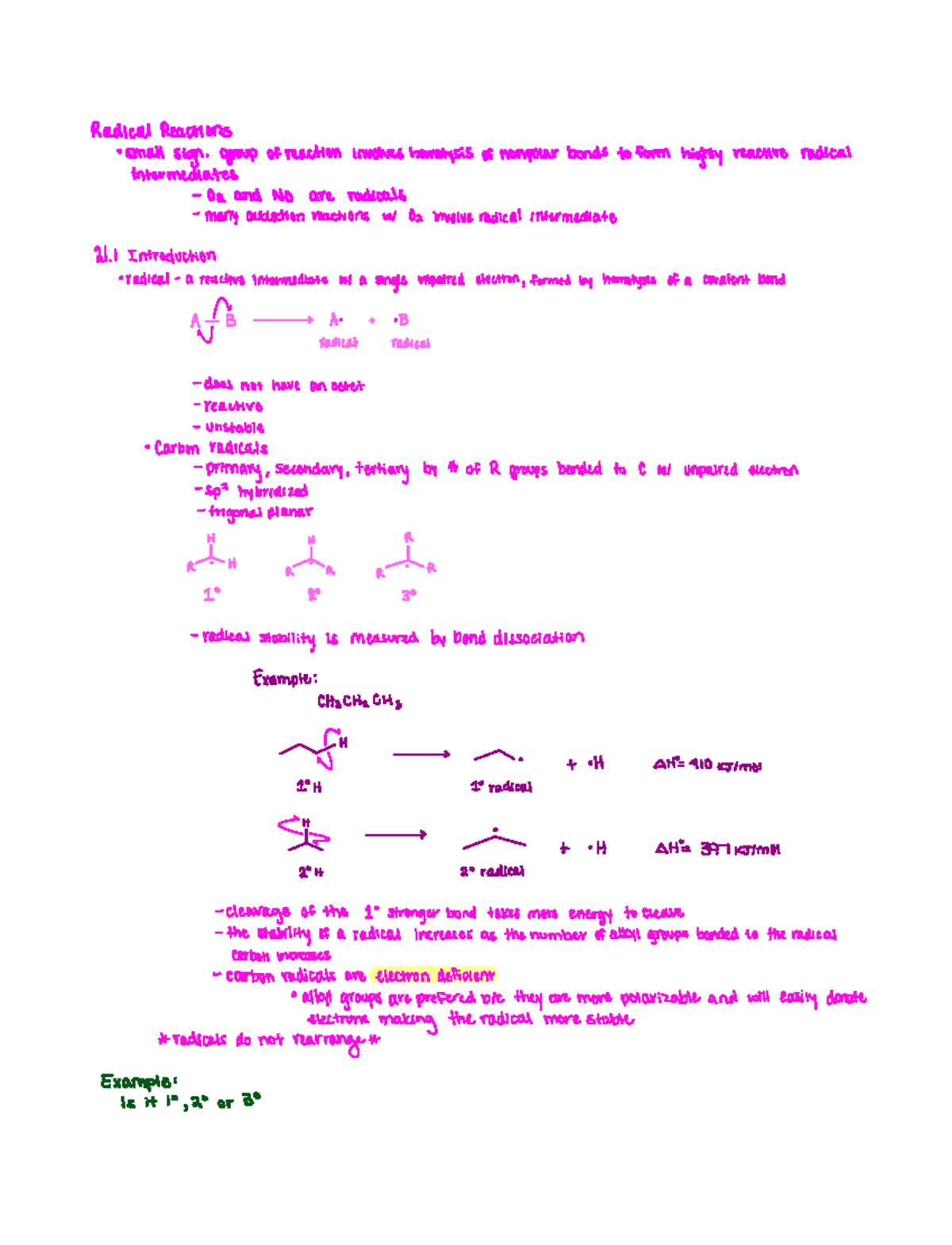 Ochem CH21 Notes - CHEM 302 - Studocu