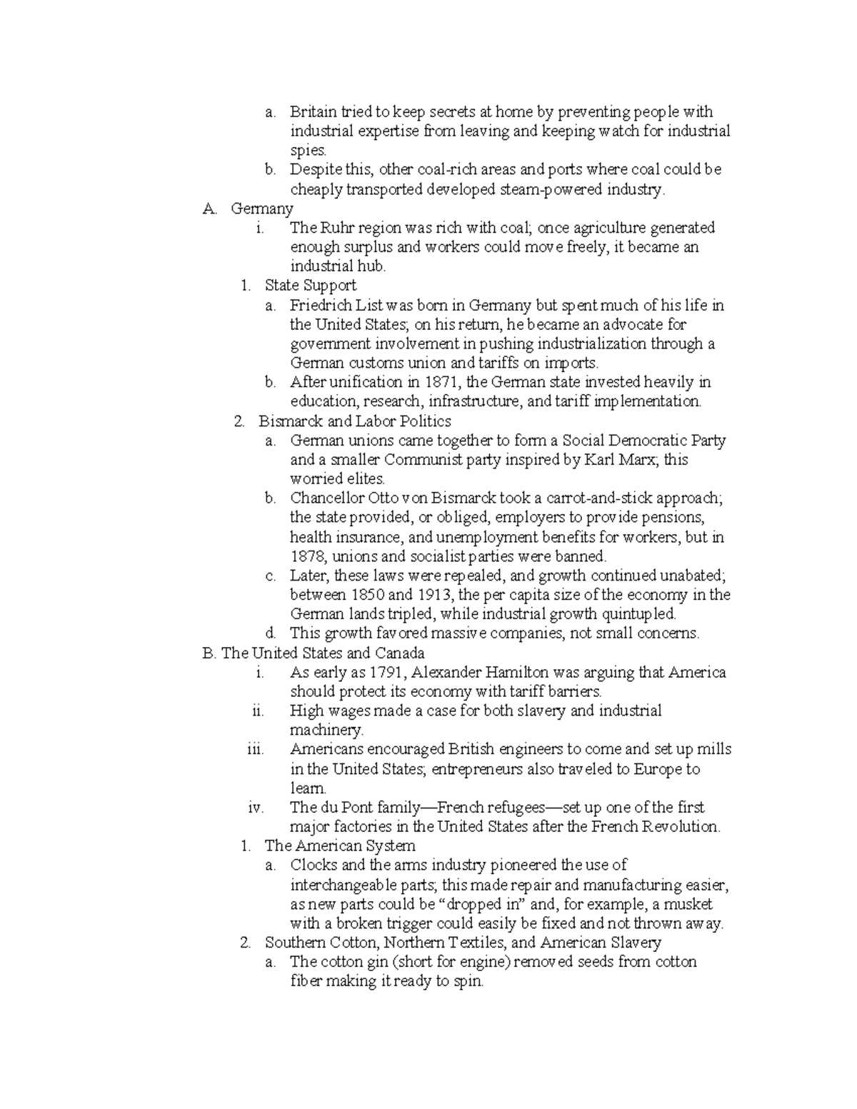 Ch22-outline 4 - Chapter 22 outline - 4 - a. Britain tried to keep ...