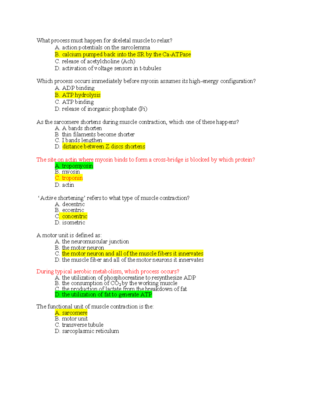 Muscle practice exam questions NA - What process must happen for ...