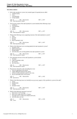Chapter 20 Central Nervous System - Patton- Anatomy & Physiology, 9th ...