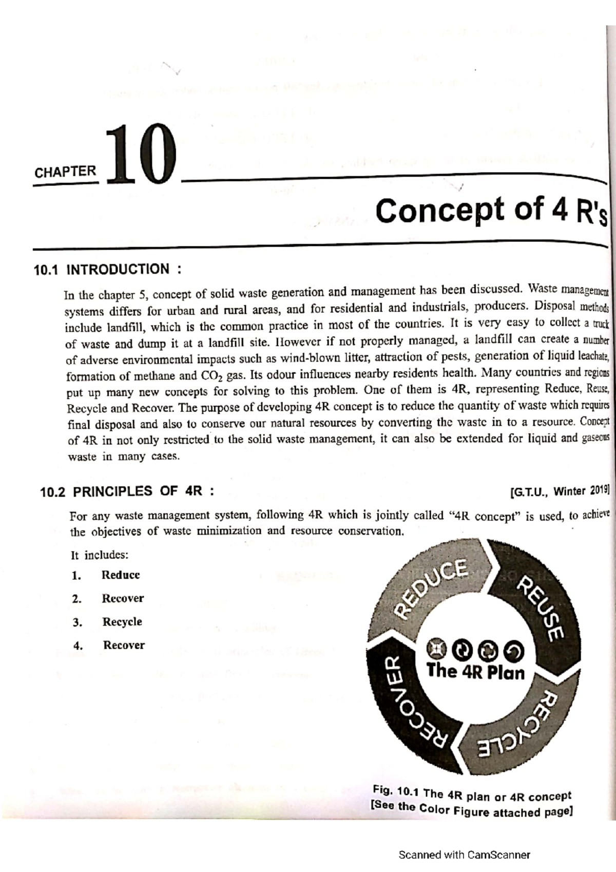 Concept of 4R's - Computer Application - Studocu