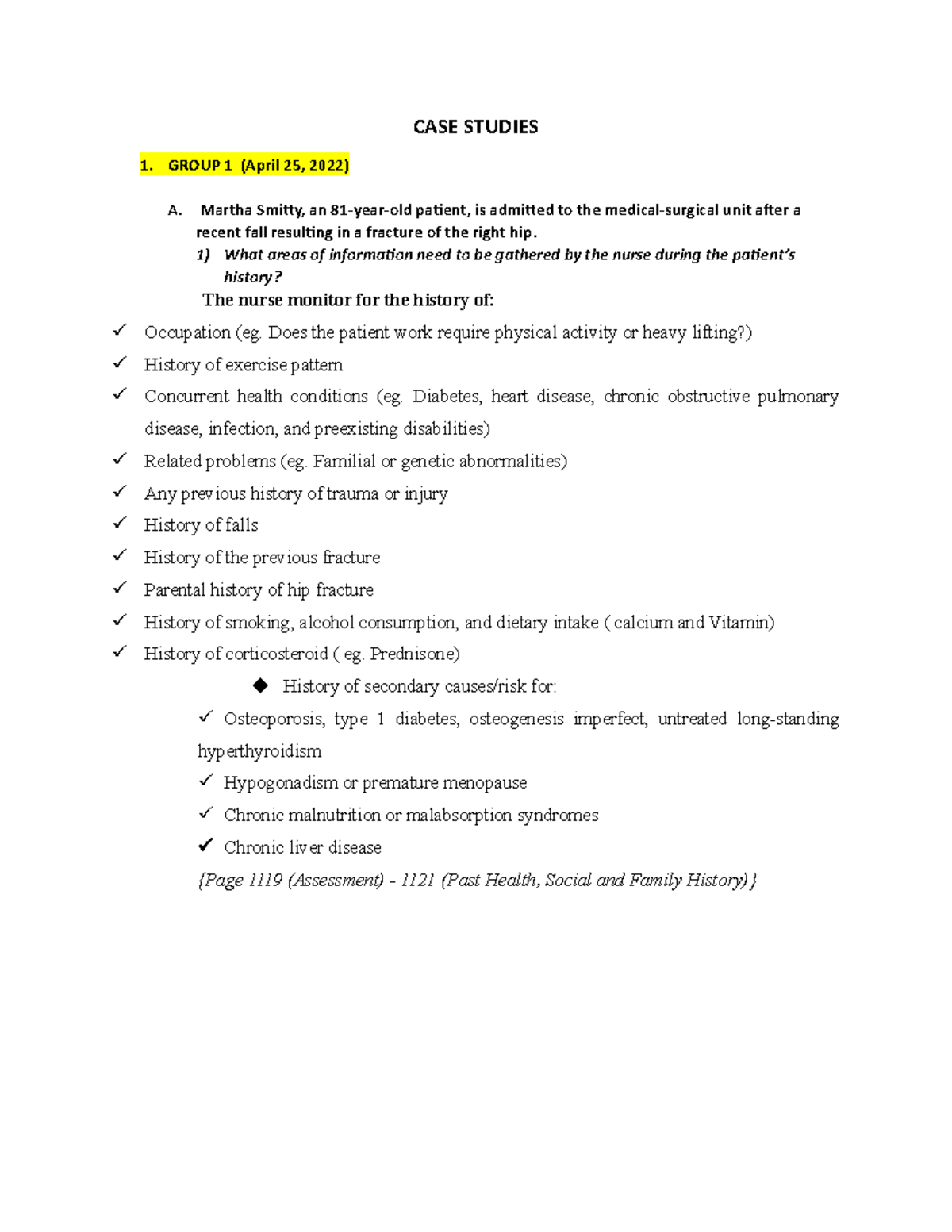 CS L3B Group 1 - This is a case study - CASE STUDIES 1. GROUP 1 (April ...