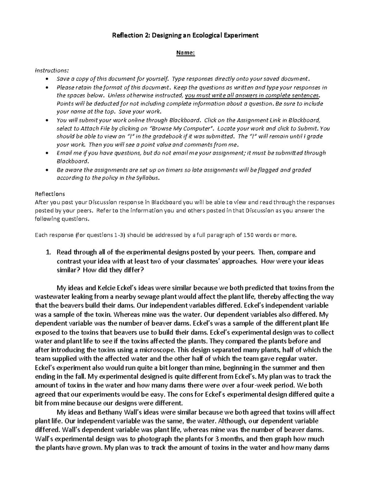 Reflection 2 - Grade: A - Warning: TT: undefined function: 32 Warning: TT: undefined function ...