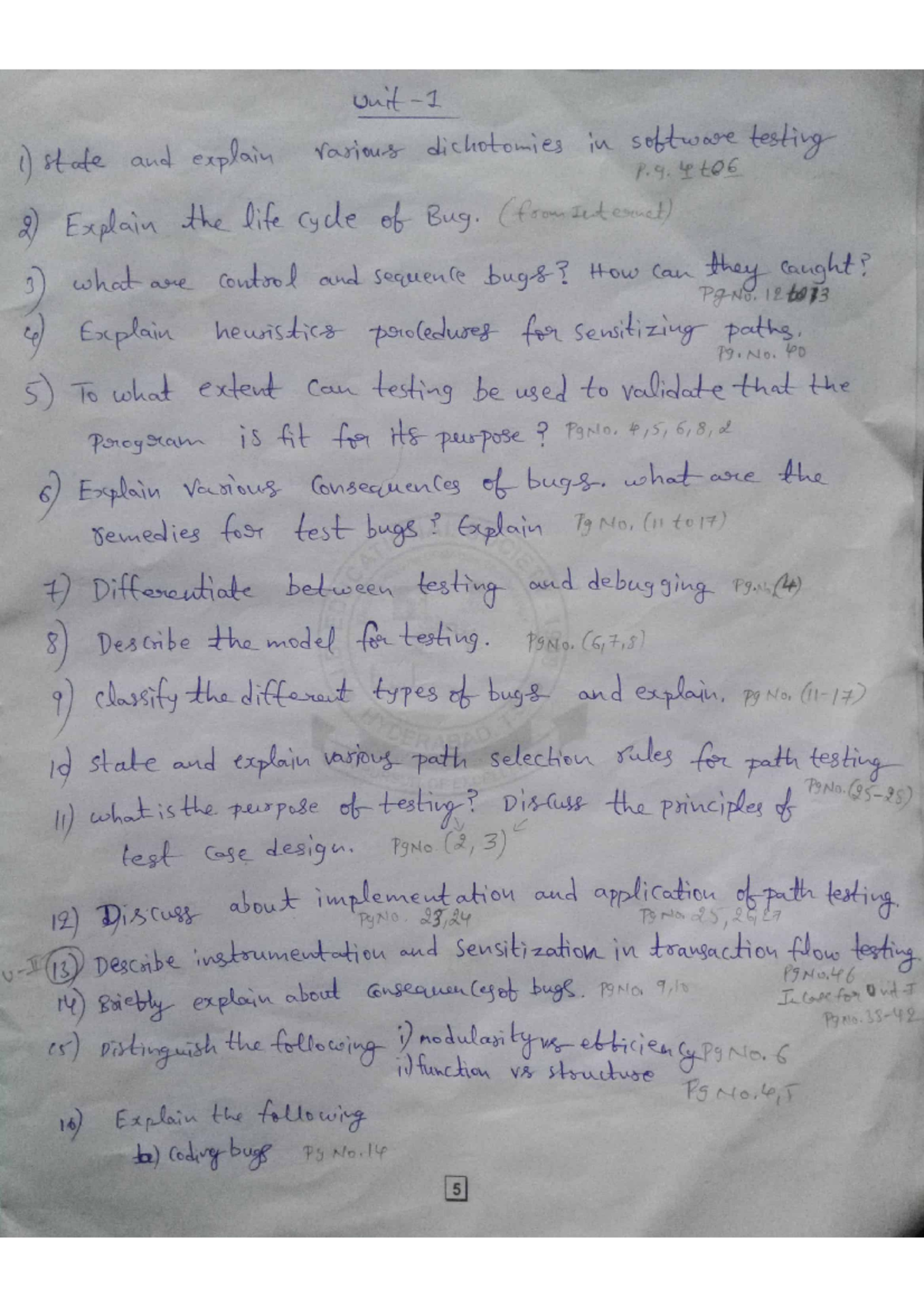 Stm all units written question papers - unit 1 1) state and explain ...