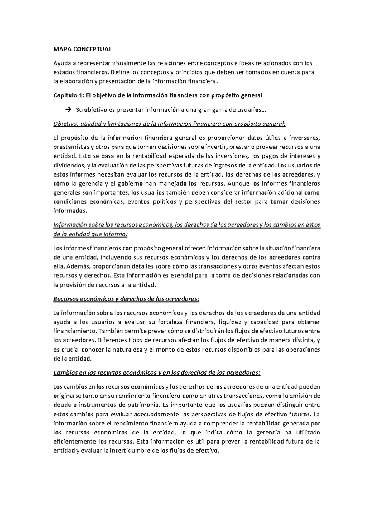 MAPA Conceptual - MAPA CONCEPTUAL Ayuda a representar visualmente las ...