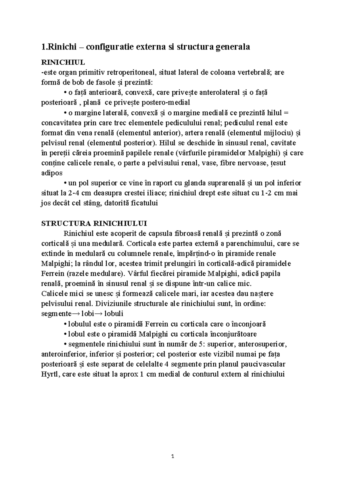 Subiectul-III - Anatomie an 2 sem1 - 1 – configuratie externa si ...