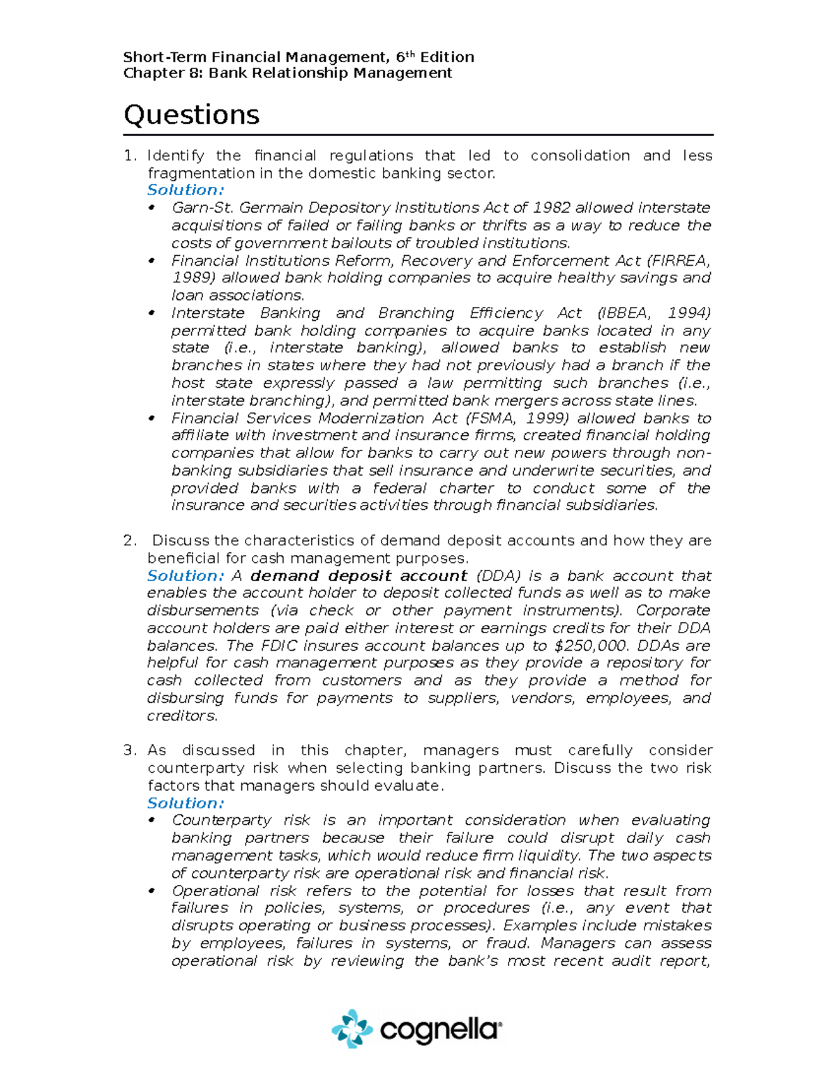 EOC ch08 - Computer Science is the study of computers and computational systems. Unlike ...