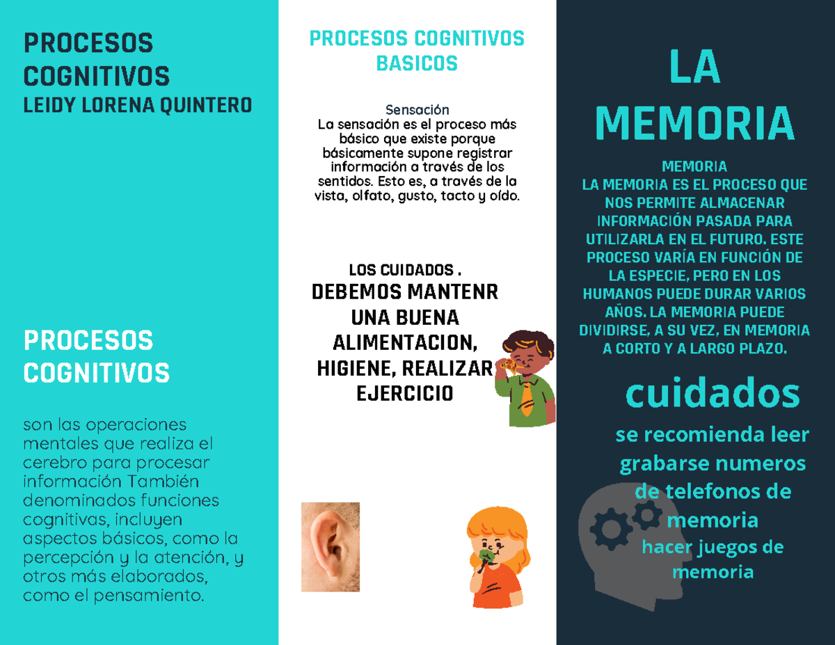 22 - 403003_416 - LA MEMORIA PROCESOS COGNITIVOS son las operaciones ...