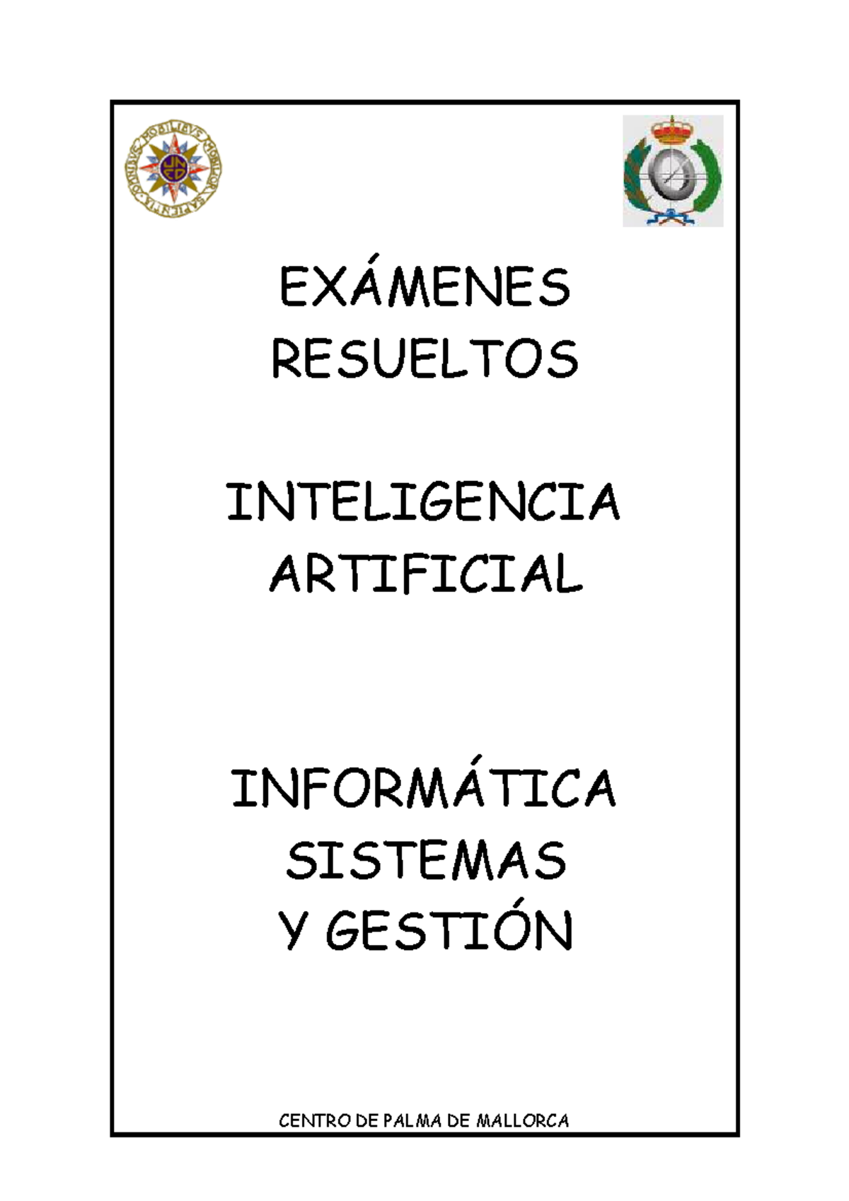 Exámenes Inteligencia Artificial (z-lib - EX¡MENES RESUELTOS ...