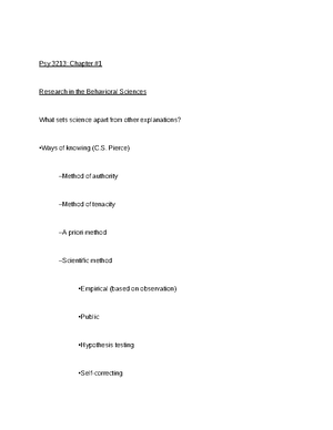 Research-Chapter 4 Measuring psychological constructs - Google Docs - Chapter 4: Measuring - Studocu