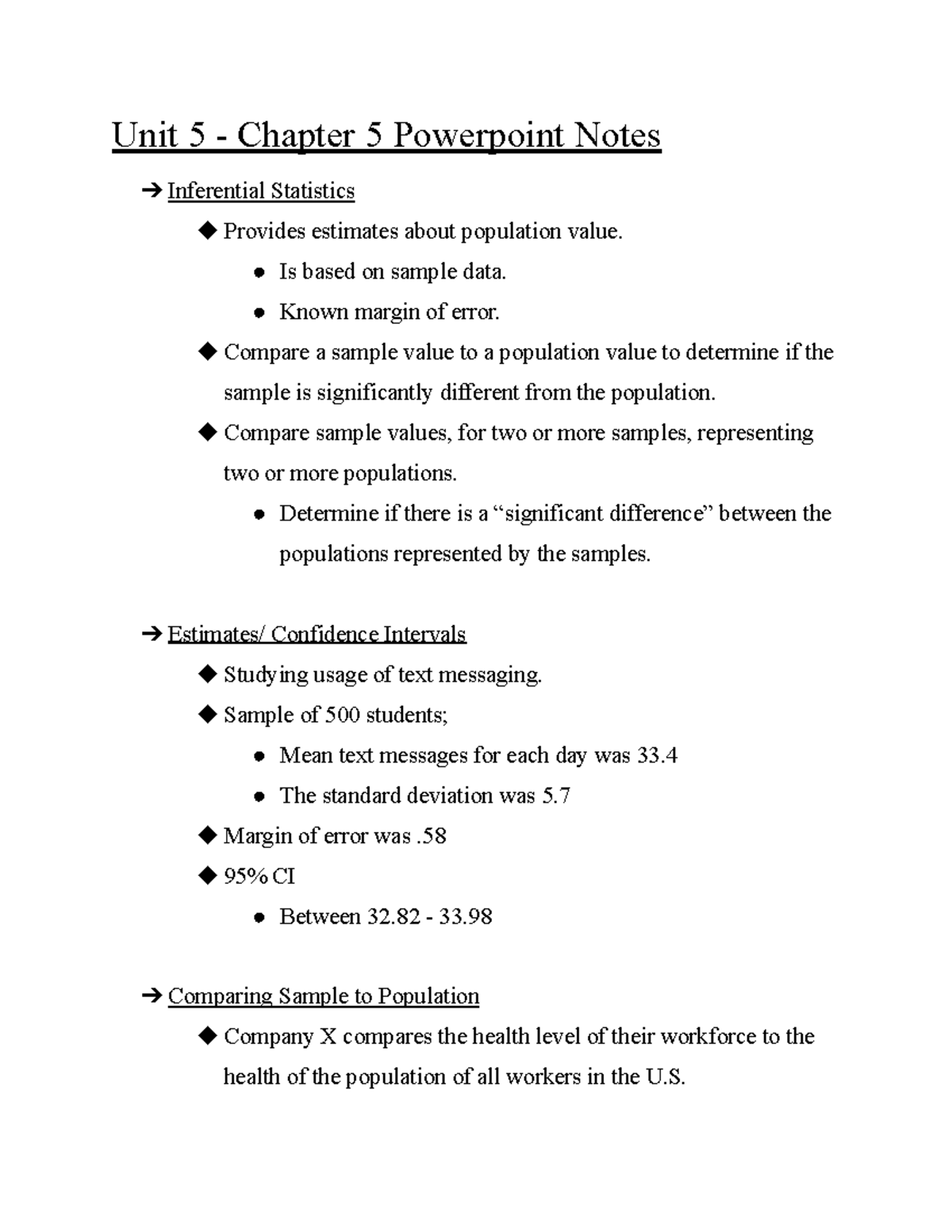 Unit 5 - Chapter 5 Powerpoint Notes - Unit 5 - Chapter 5 Powerpoint ...