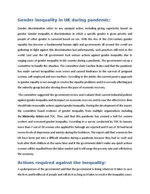 Assignments # 1 (Descriptive Statistics) - ASSIGNMENT (Presentation of Data) By using the above ...