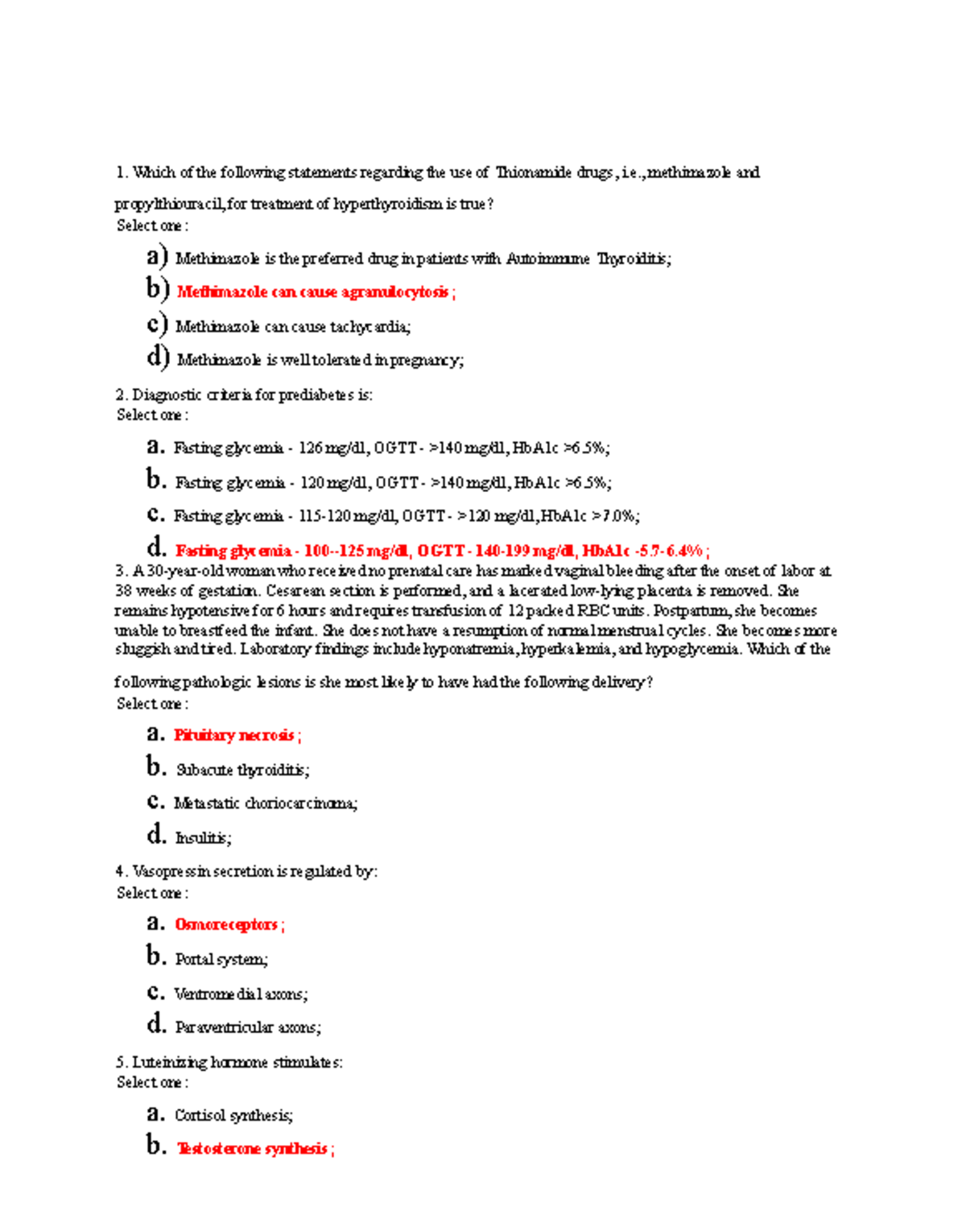 Final (GEN) All Qestions - Which of the following statements regarding ...