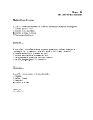 Chapter 2 doc - Precise and well detailed. - Chapter 02 Company Mission ...