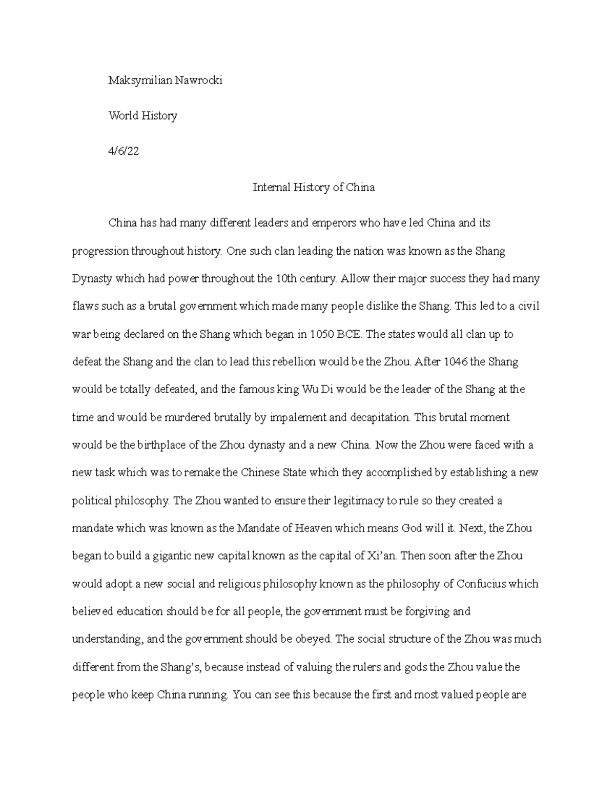 China has had many different leaders and emperors who have led China ...