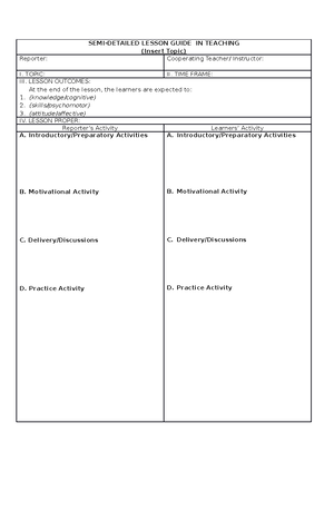 Module in (BEED 14) - Module 1 In (BEED 14) Teaching English in the ...