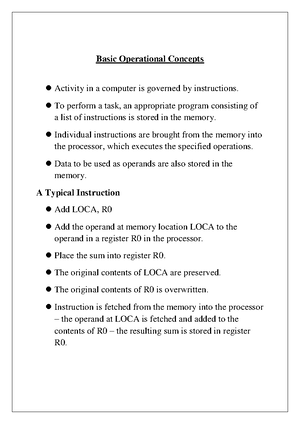 BCO - Basic components of computer - Ref. Page Chapter 2: Basic ...