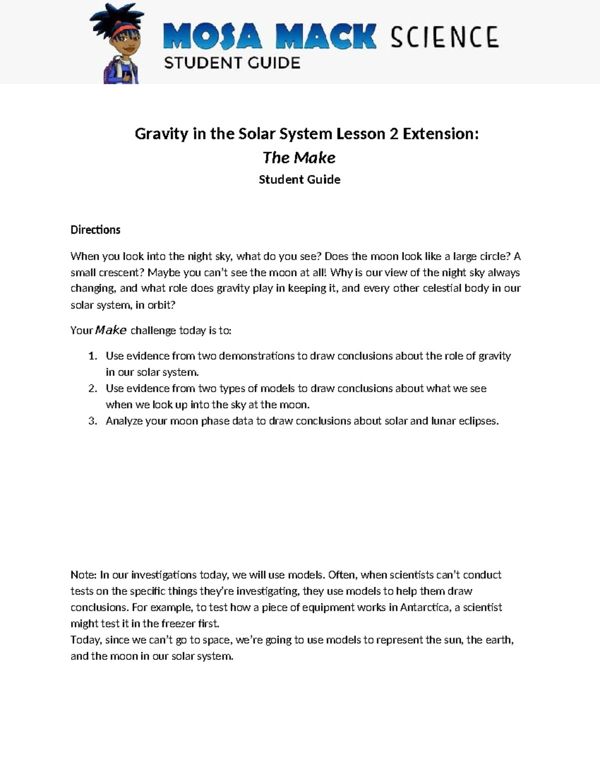 Morgan Preston Gravity Solar Systems - Gravity in the Solar System ...