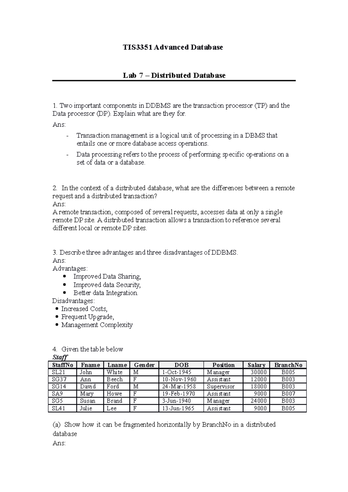 1191302477 Tutorial - MMU - TIS3351 Advanced Database Lab 7 ...