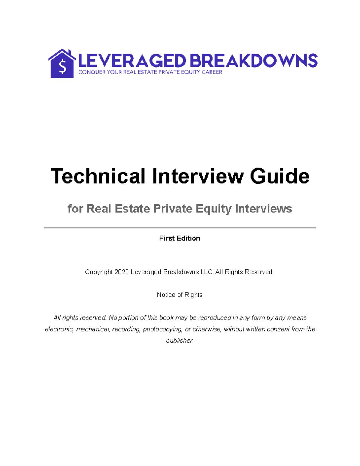 LB Technical Interview Guide Sample - Technical Interview Guide for ...