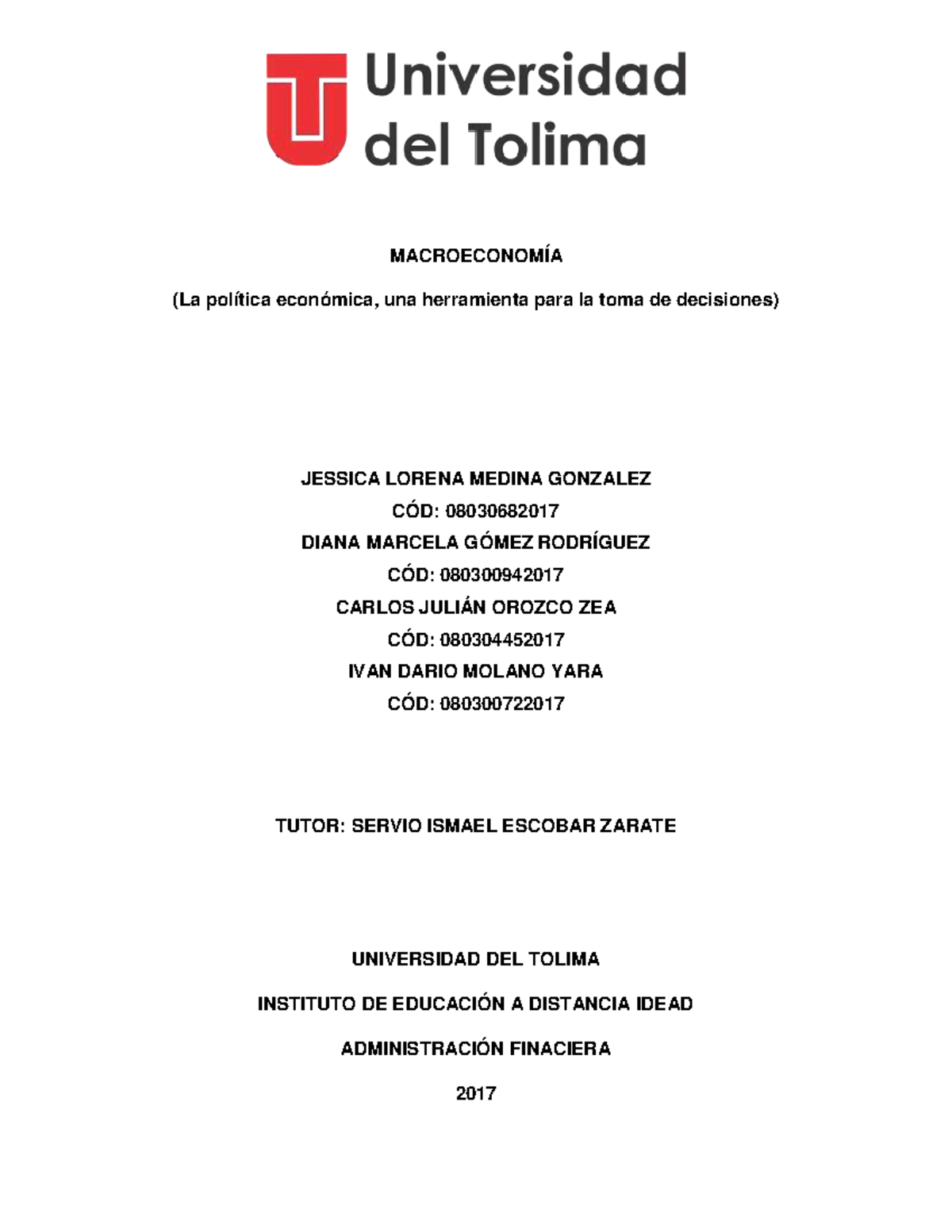 Informe Analisis DE LA Situcion Economica ( Unidad 3) - Warning: TT: undefined function: 32 ...