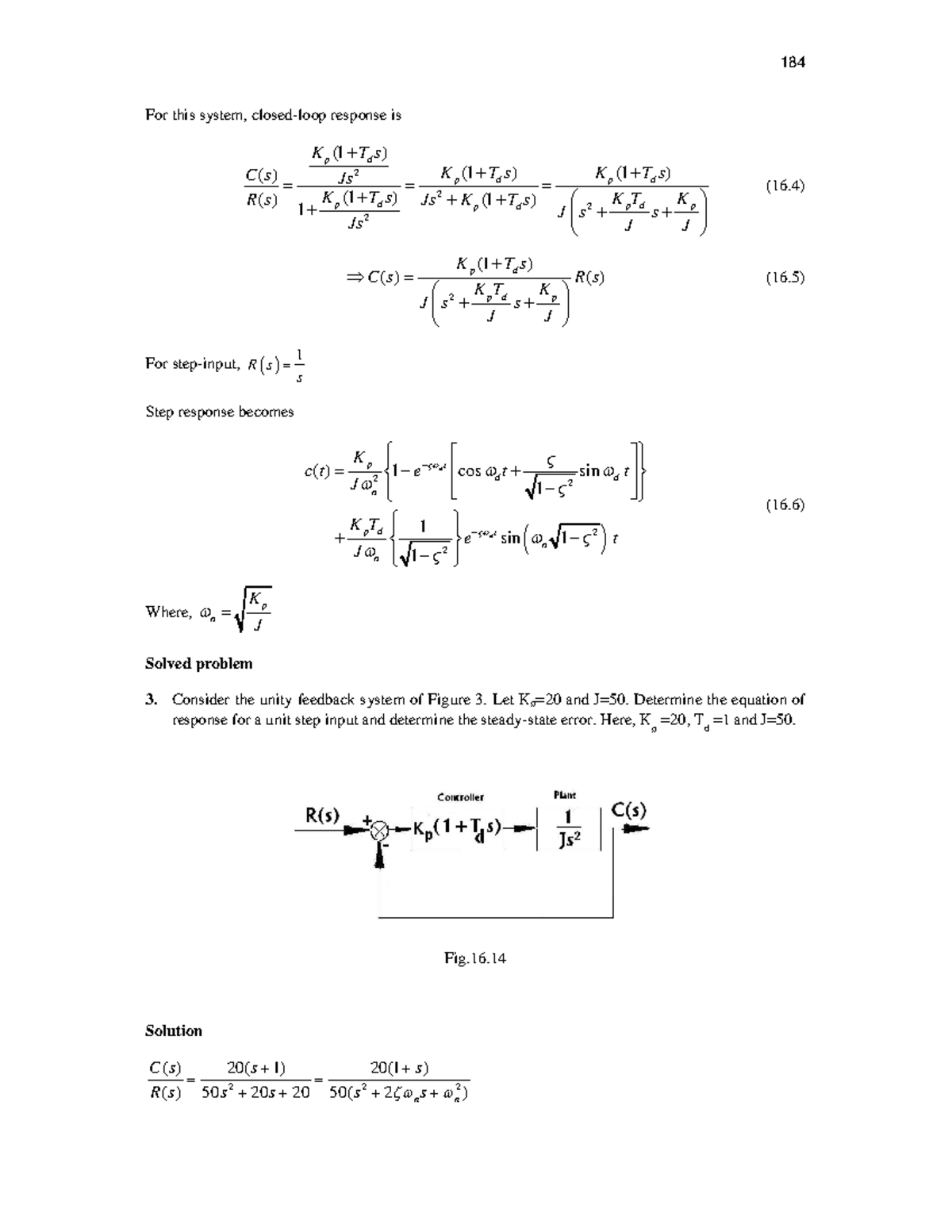 Fundamental of contorl systems -lecture 22 - For this system, closed ...