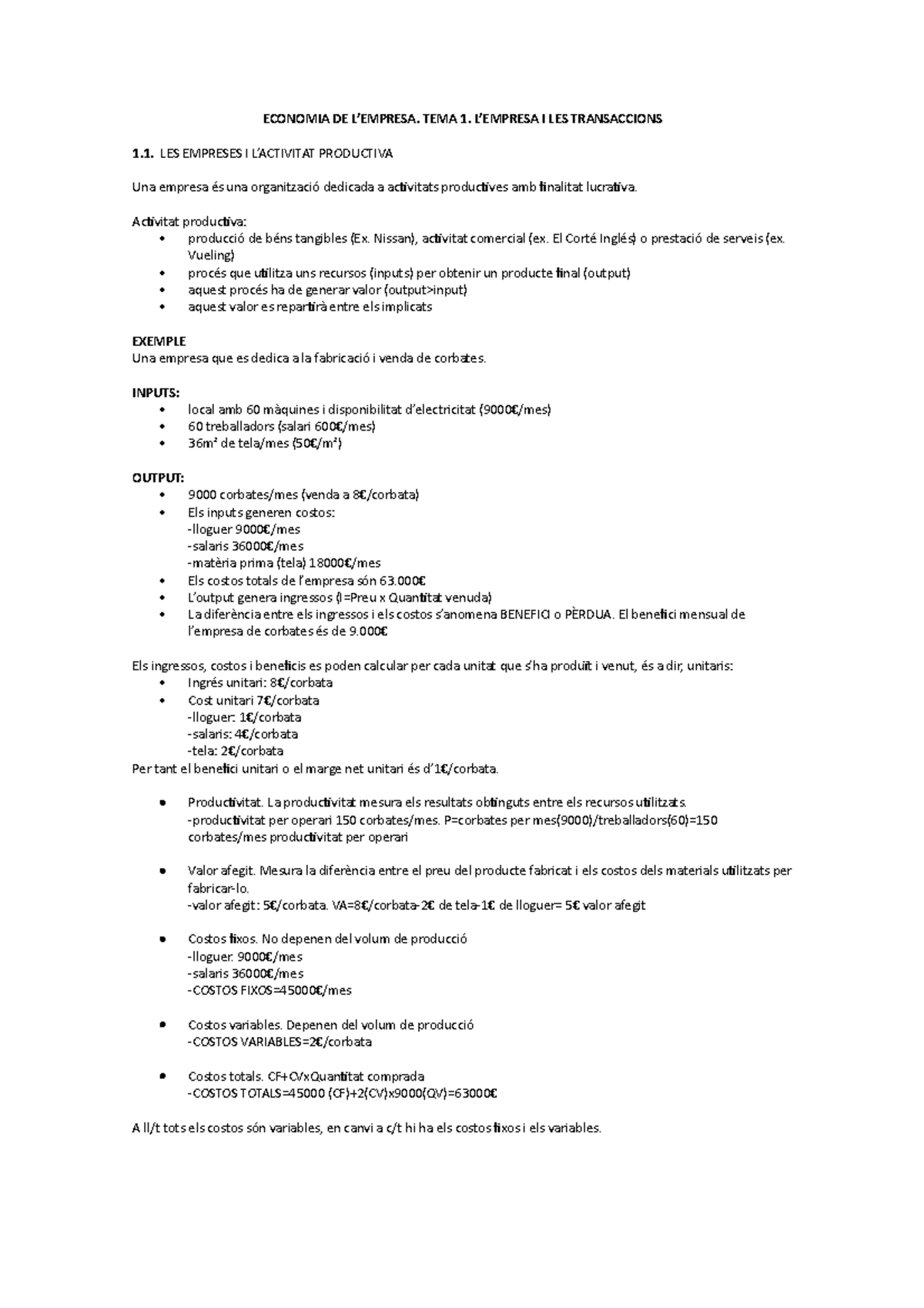 Economia DE L' Empresa Solicitud del BEPI tras la conclusión del concurso y presentada ante el ...