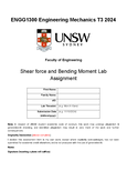 ENGG1300 - UNSW Sydney - Engineering Mechanics - Studocu