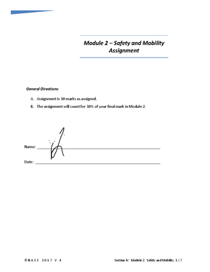 Module 9 PSW Assisting the Dying Person Test - PSWO - Studocu