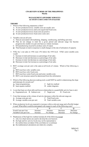 415401096 Roque CPA Reviewer auditing ch1 final pdf - 1 CHAPTER 1 An ...