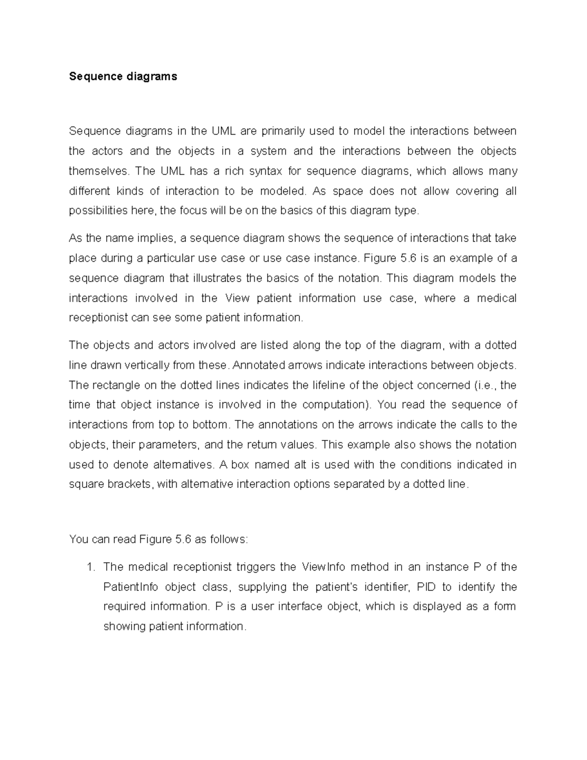 Sequence Diagrams Sequence Diagrams Sequence Diagrams In The Uml Are